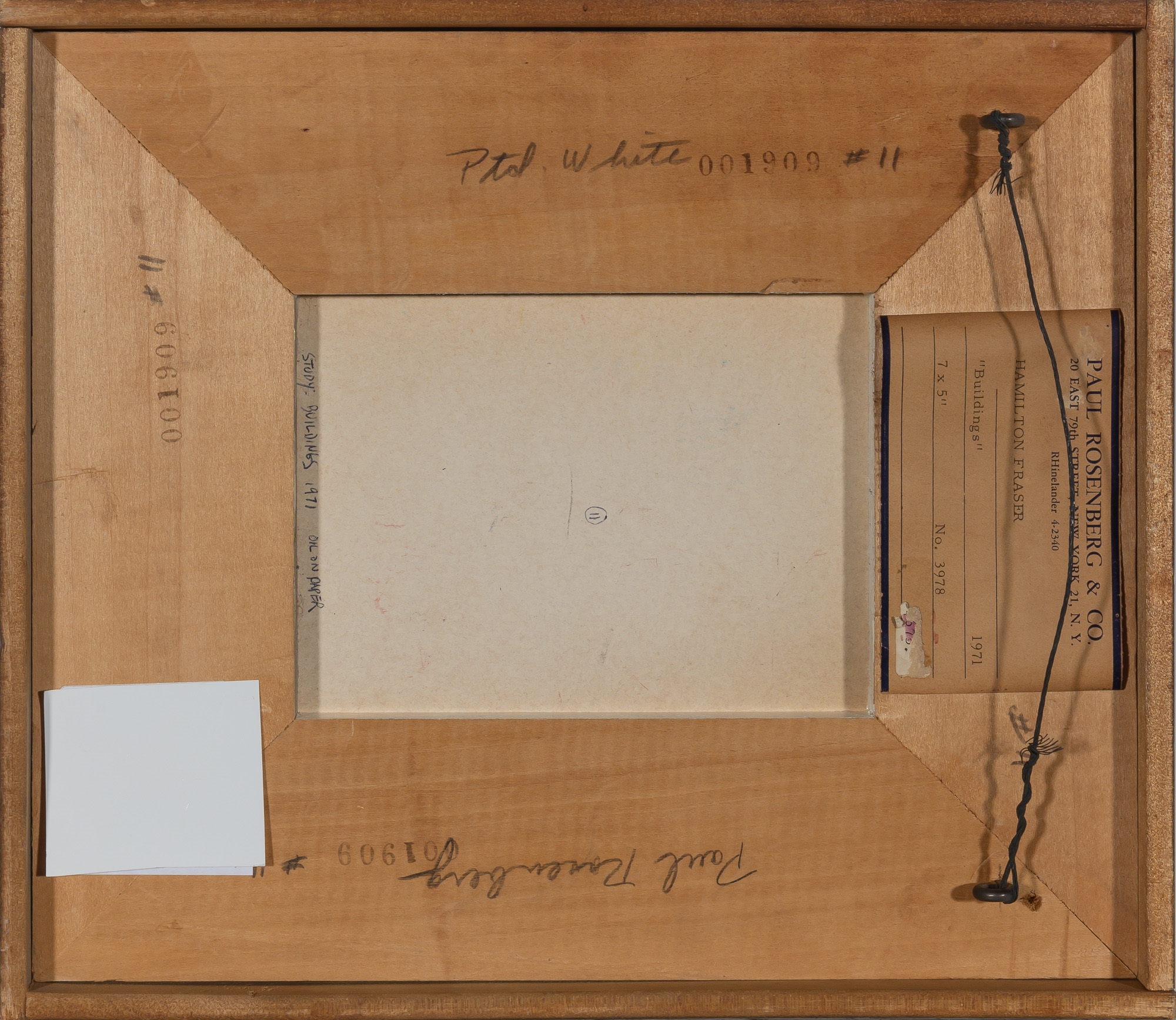 Donald Hamilton Fraser | Buildings (1971) | MutualArt