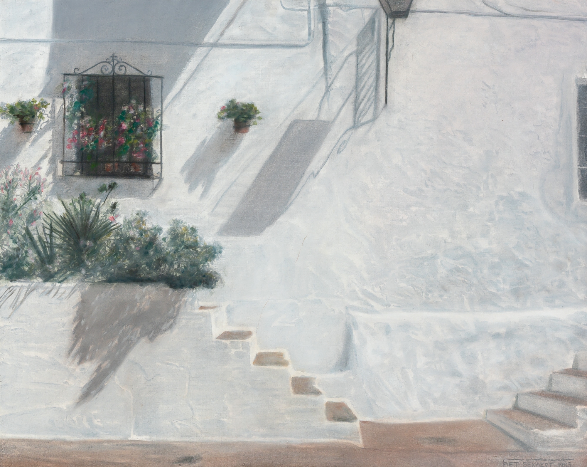 Piet Bekaert | Santa Fe Exterior of a Building (1983) | MutualArt