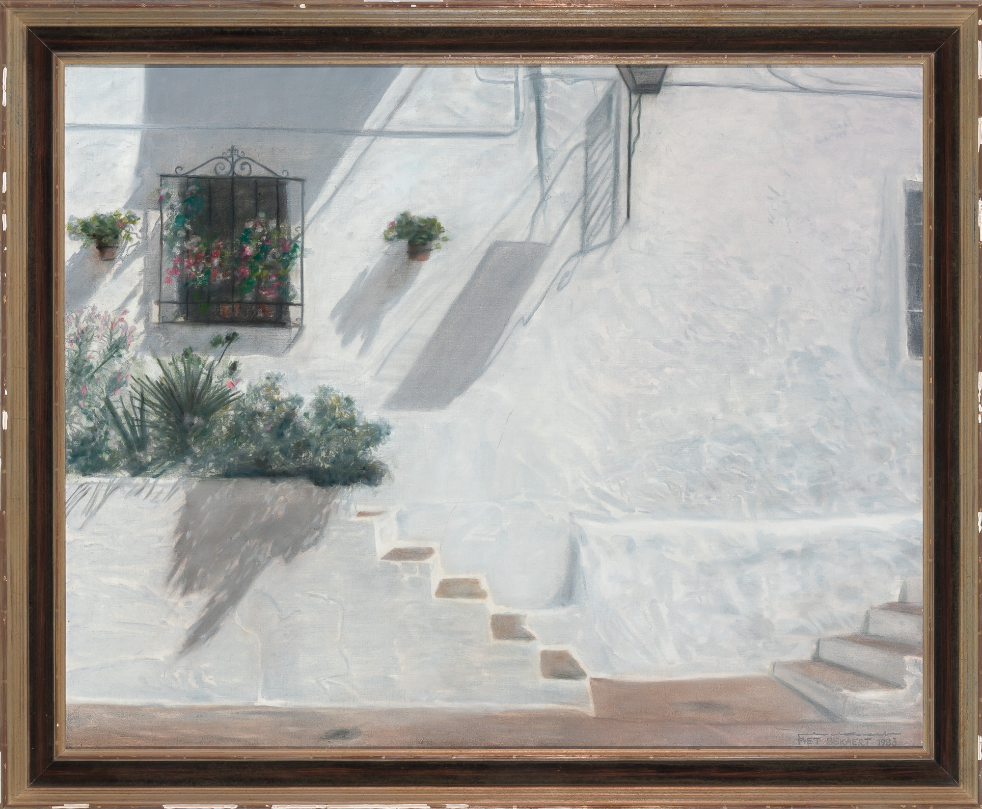 Piet Bekaert | Santa Fe Exterior of a Building (1983) | MutualArt