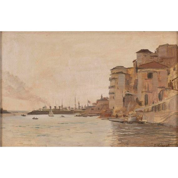 Louis Gianoli | CUIRASSÉ À VILLEFRANCHE | MutualArt