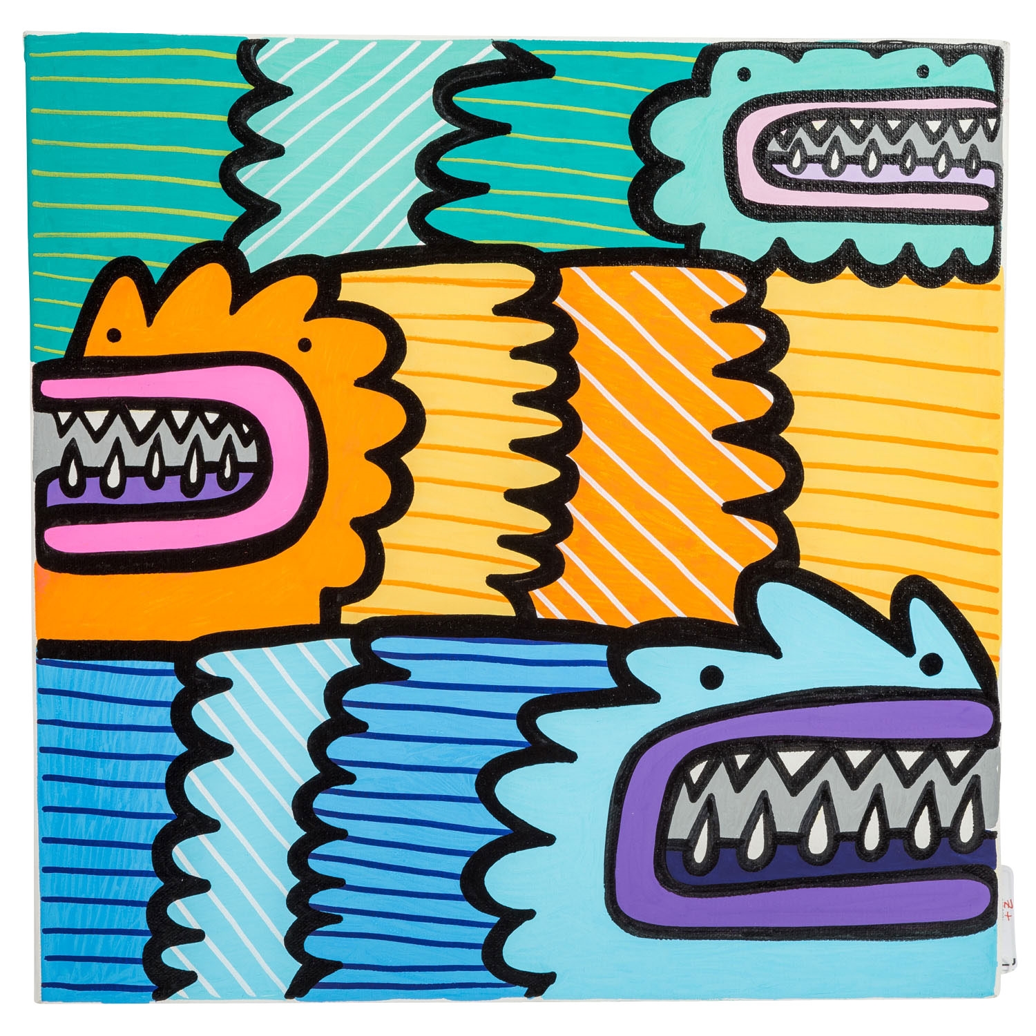 Kev Munday | `Three Dragon` (2022) | MutualArt