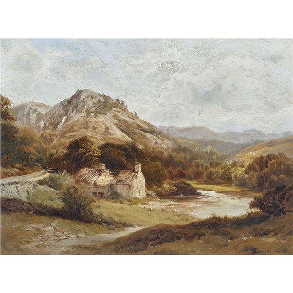 Edward Henry Holder | Dovedale, Peak District (1884) | MutualArt