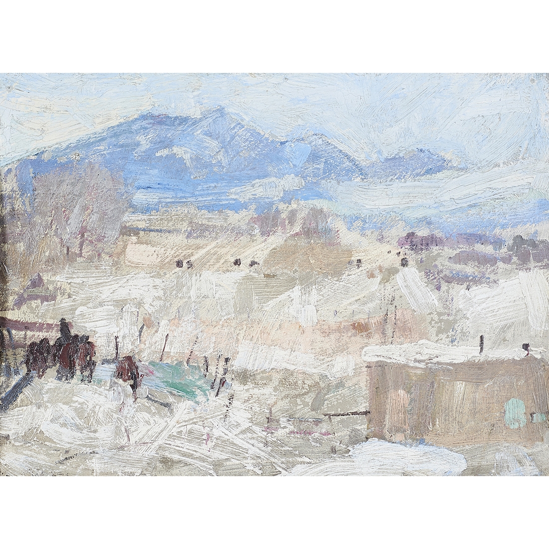 Leon Gaspard | Mountain Scene (1919) | MutualArt