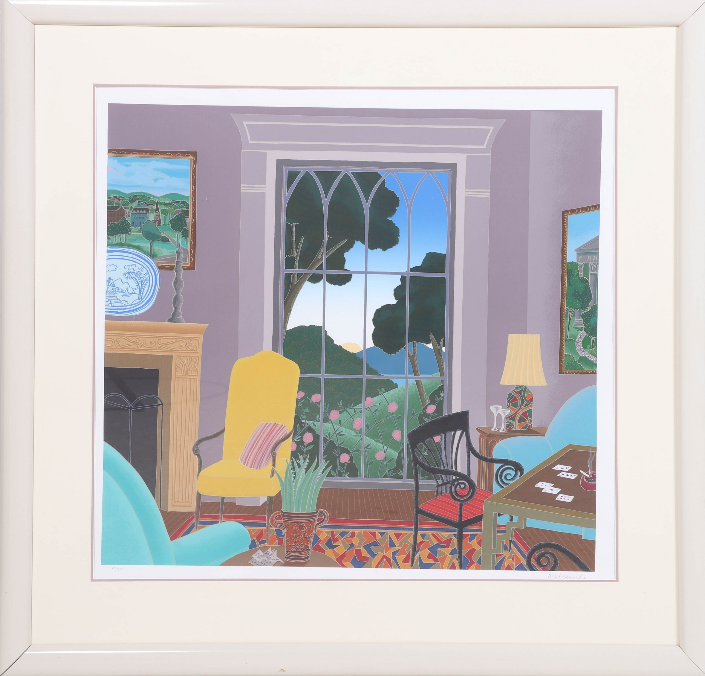 Thomas McKnight | b 1941) 4 Framed Serigraphs | MutualArt