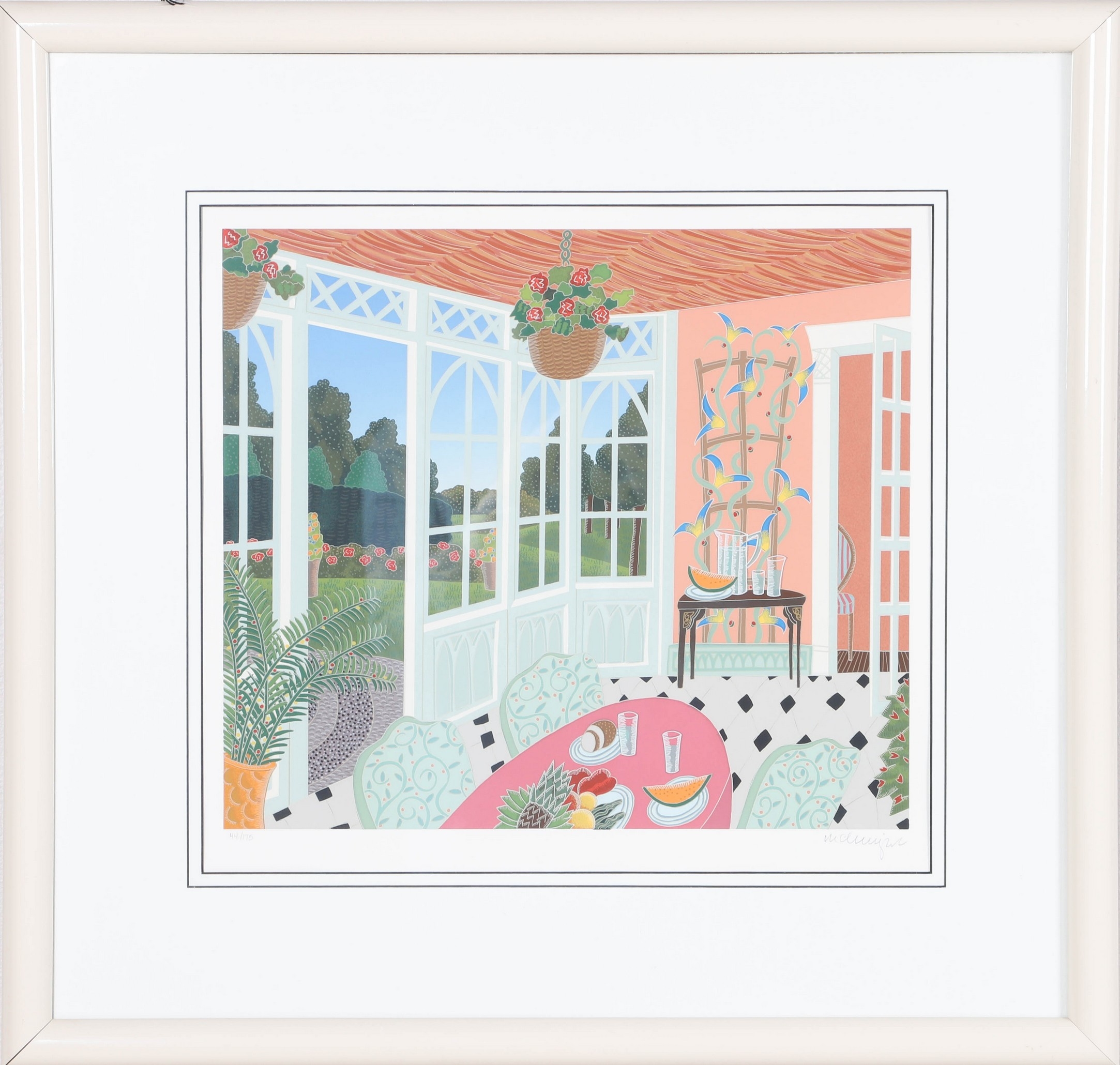 Thomas McKnight | b 1941) 4 Framed Serigraphs | MutualArt