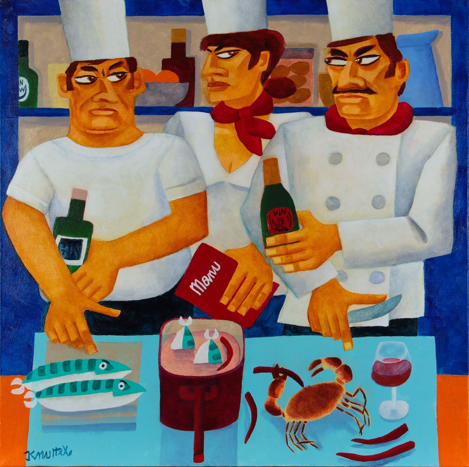 Graham Knuttel | LA CUCINA | MutualArt