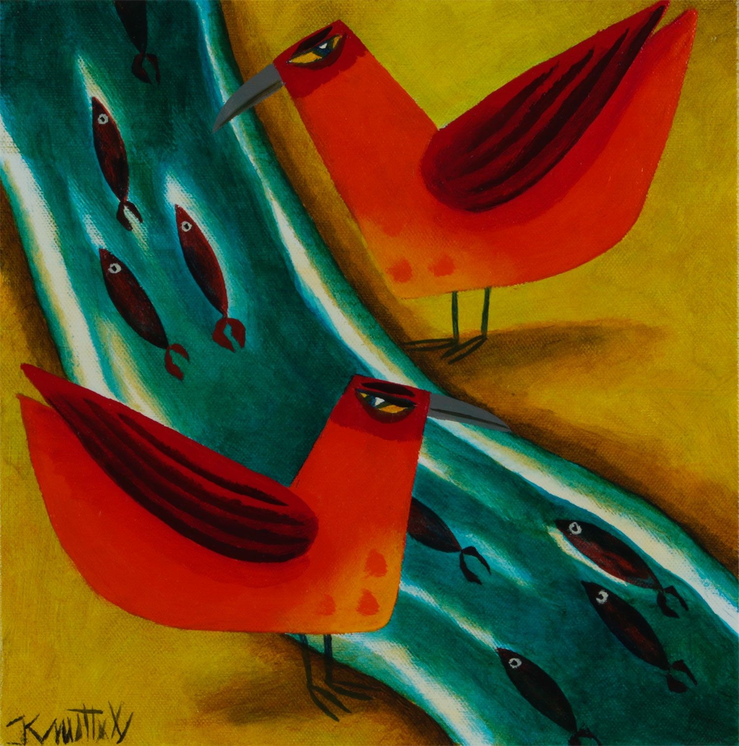Graham Knuttel | KINGFISHER'S | MutualArt