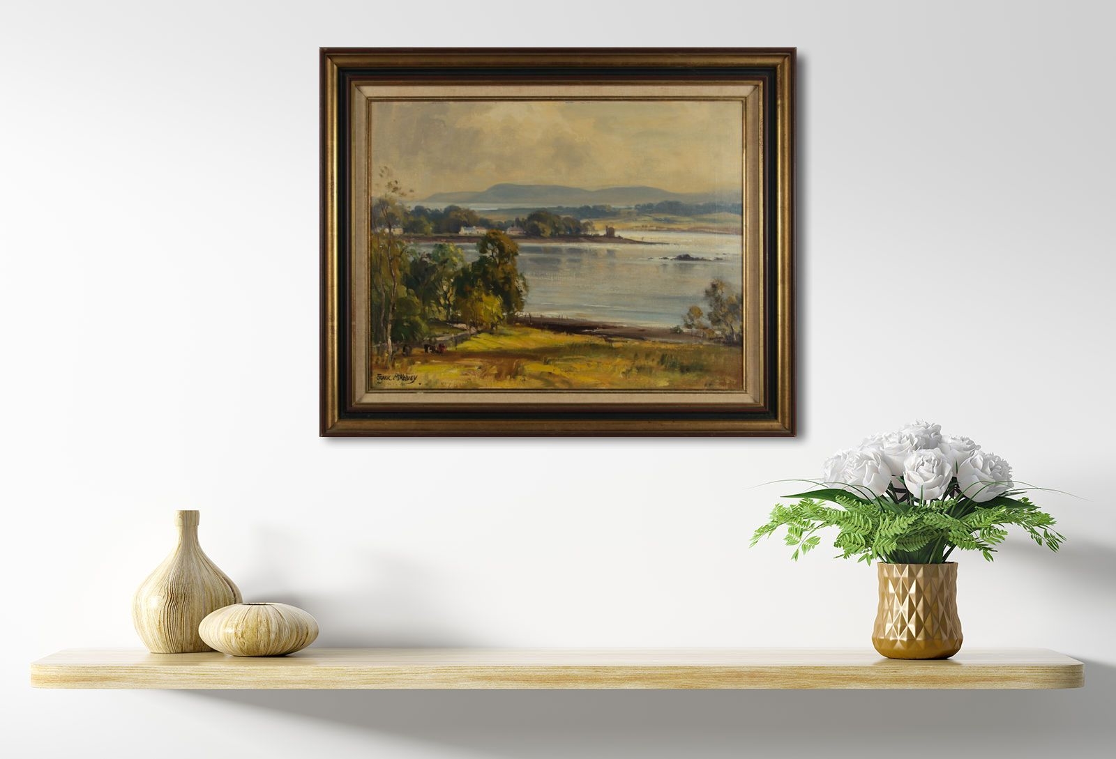 Frank McKelvey | CULMORE POINT, RIVER FOYLE, COUNTY LONDONDERRY | MutualArt