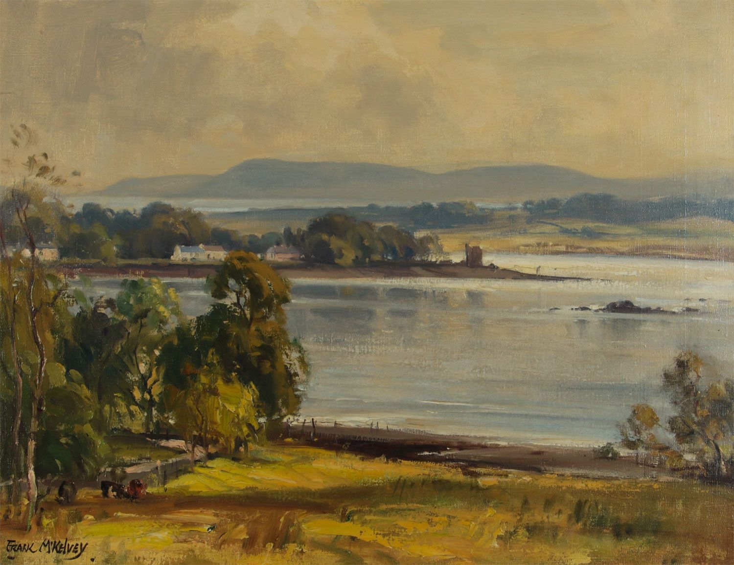 Frank McKelvey | CULMORE POINT, RIVER FOYLE, COUNTY LONDONDERRY | MutualArt