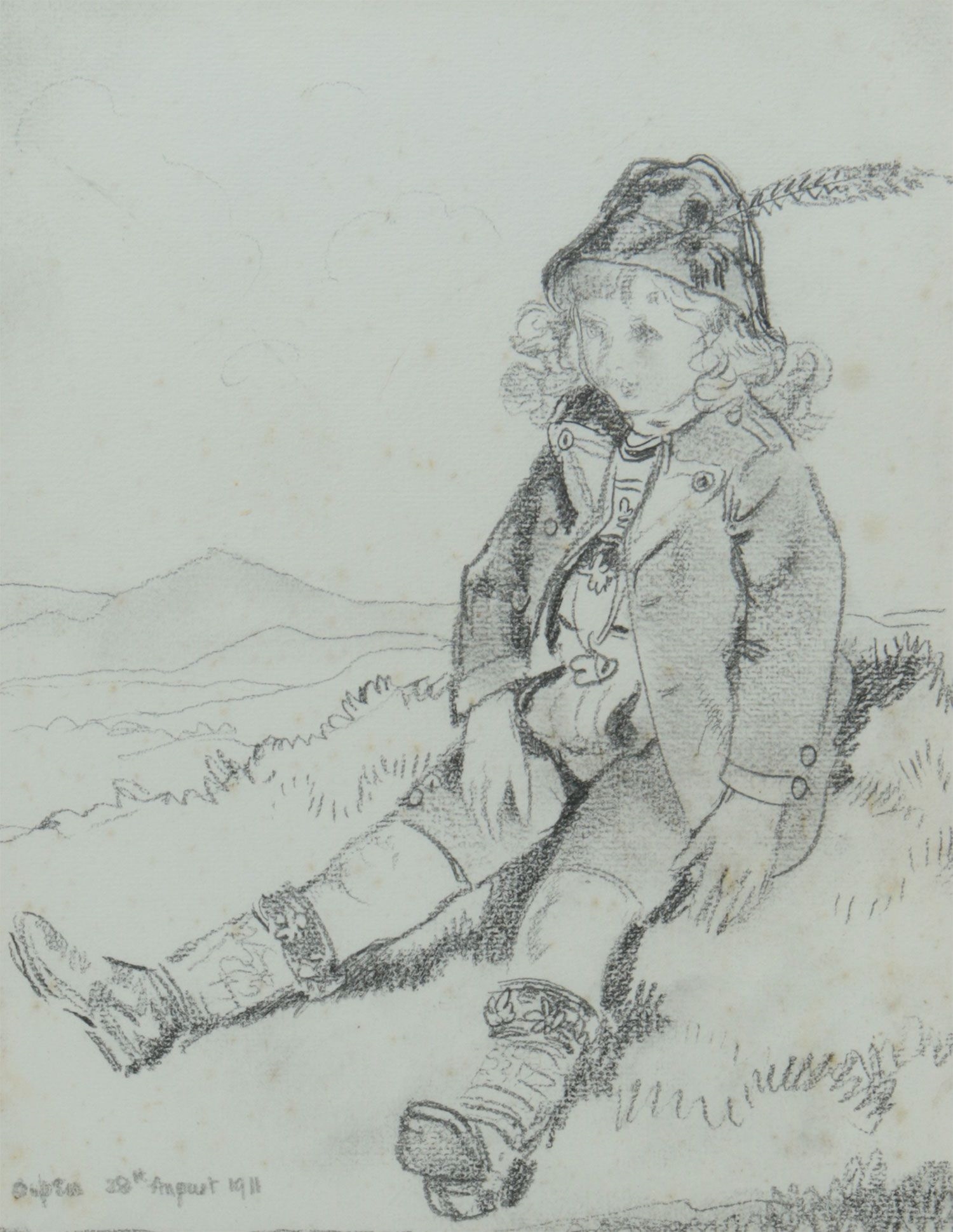 William Orpen | STUDY OF A YOUNG BOY | MutualArt