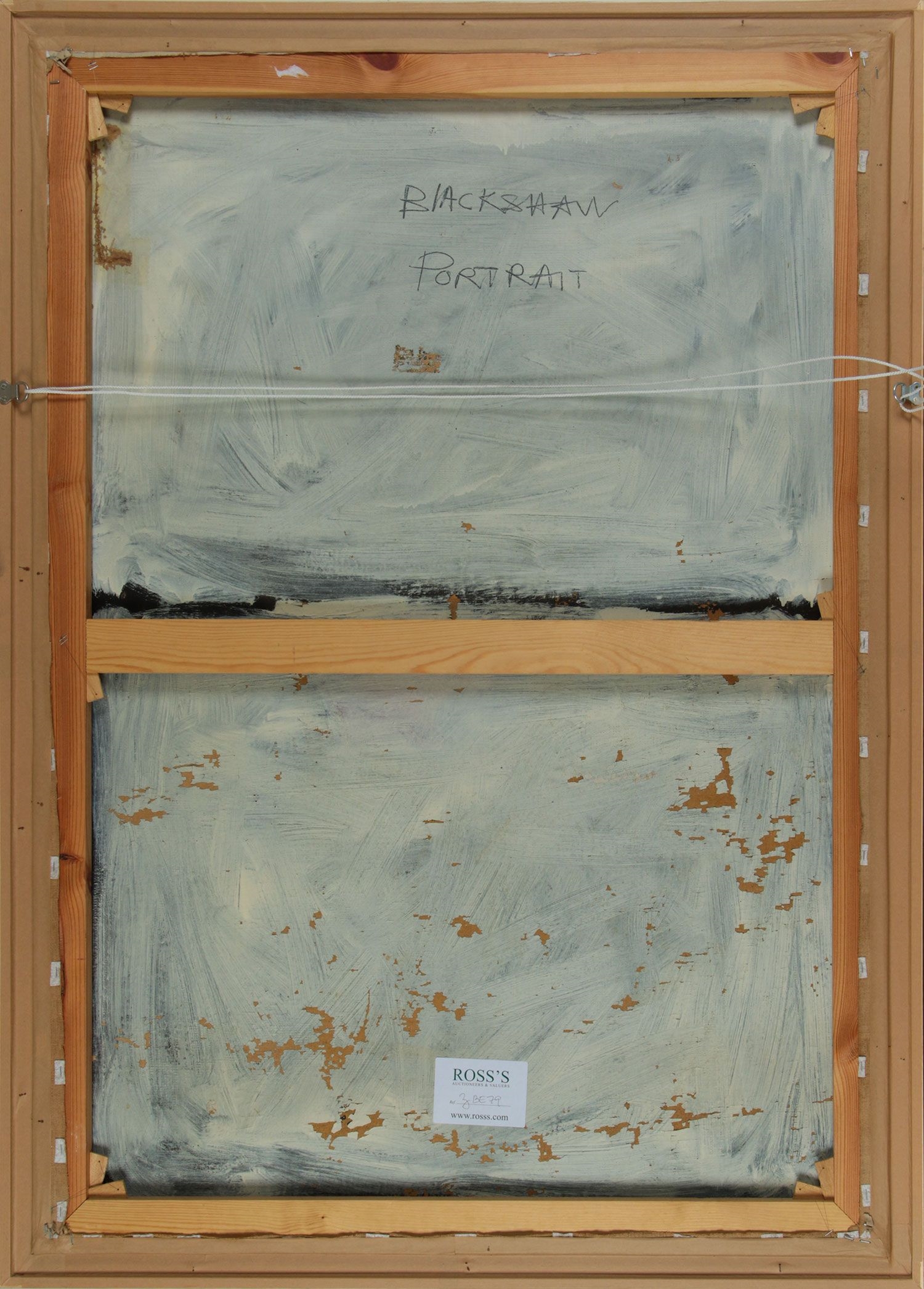 Basil Blackshaw | PORTRAIT OF JAMES WARWICK OBE | MutualArt