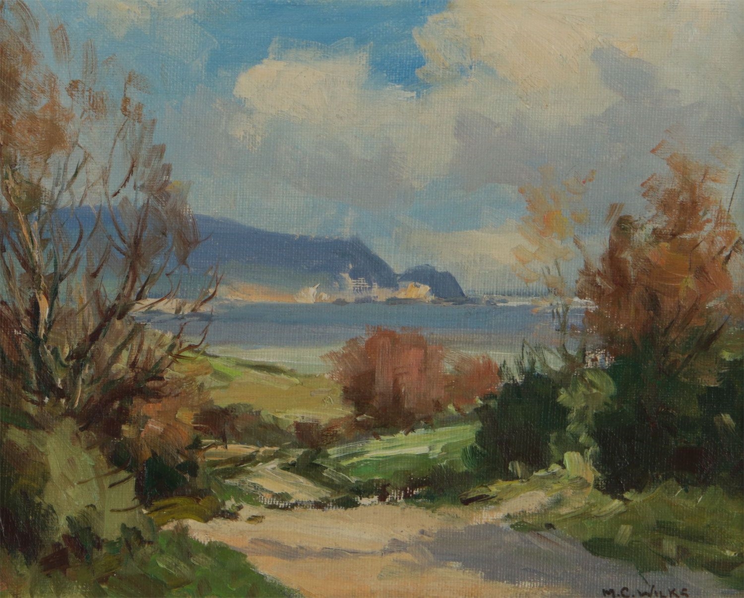 Maurice Canning Wilks | GARRON POINT FROM DRUM-NA-GREAGH, COUNTY ANTRIM ...