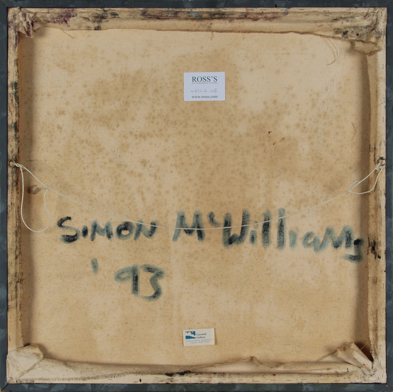 Simon McWilliams | CATTLE IN THE PEN | MutualArt