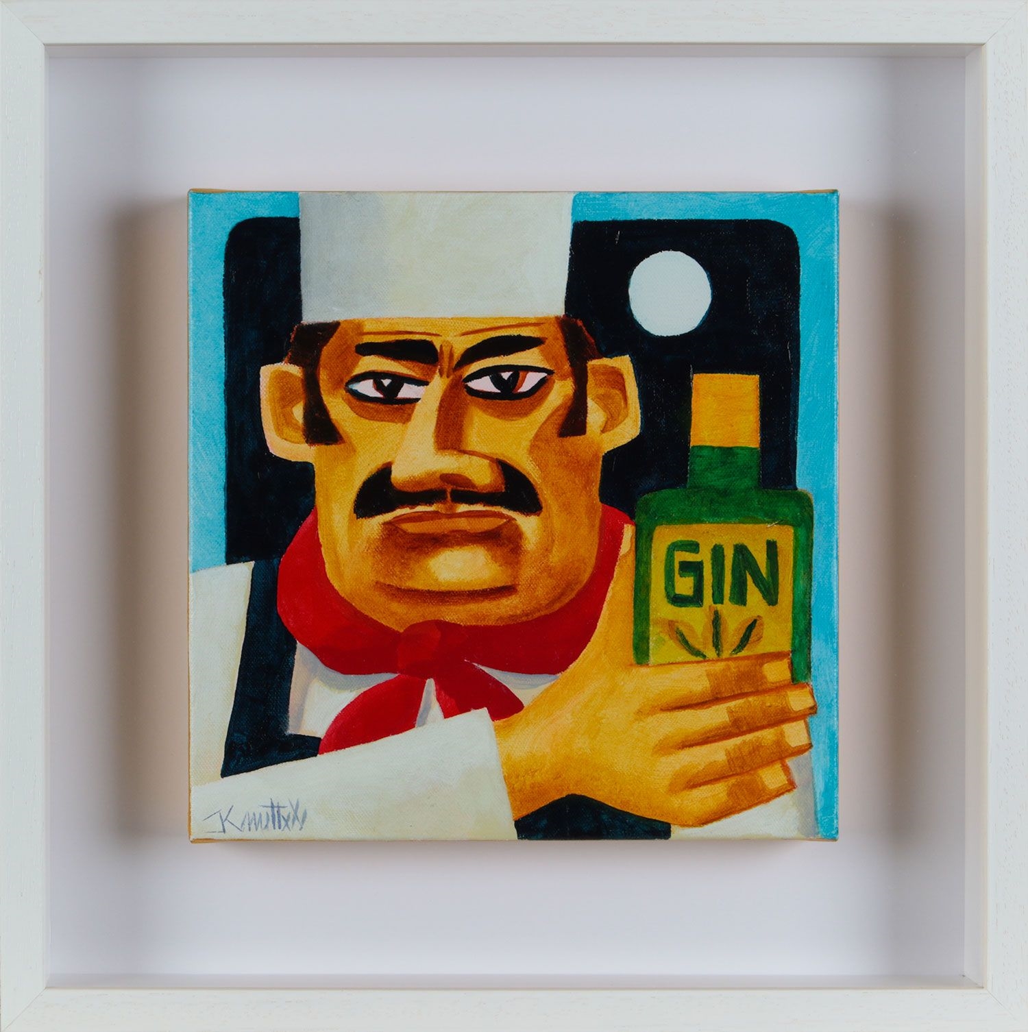 Graham Knuttel | CHEF WITH GIN | MutualArt