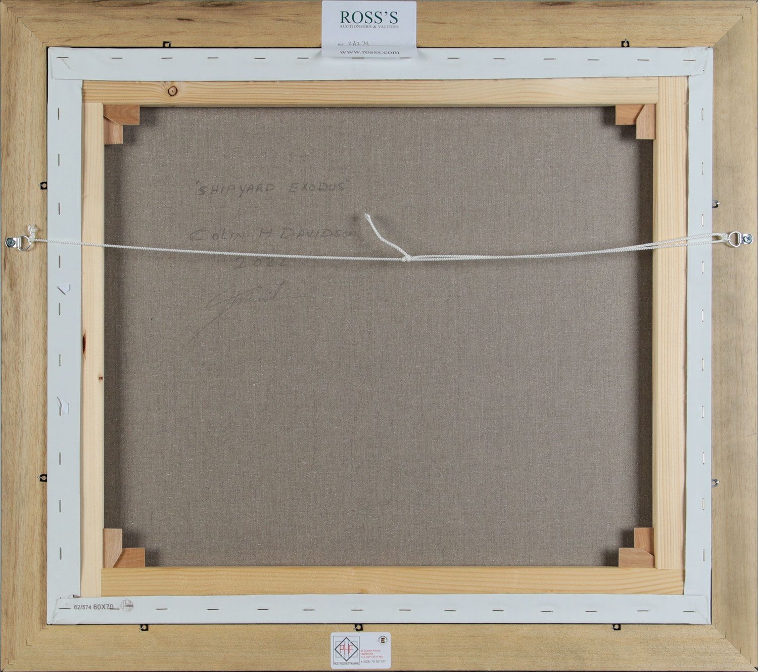 Colin H. Davidson | SHIPYARD EXODUS | MutualArt