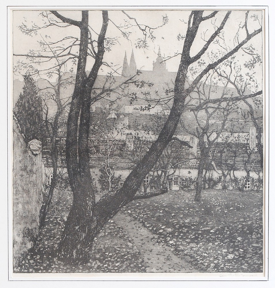 J. Stretti-Zamponi | From Hradčany - spring I | MutualArt