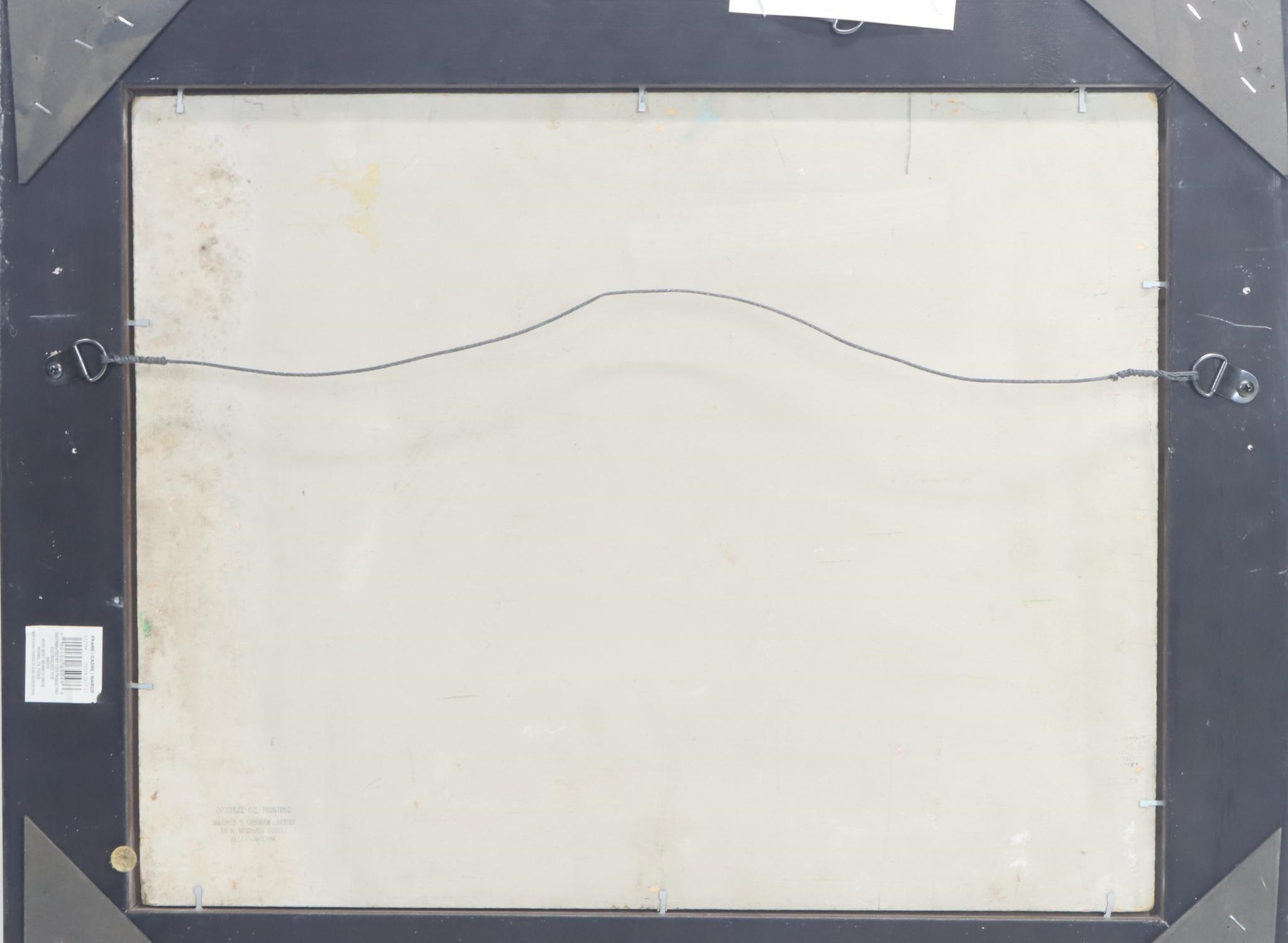 Mildred S. Gehman | Autumn landscape with farm buildings in the ...