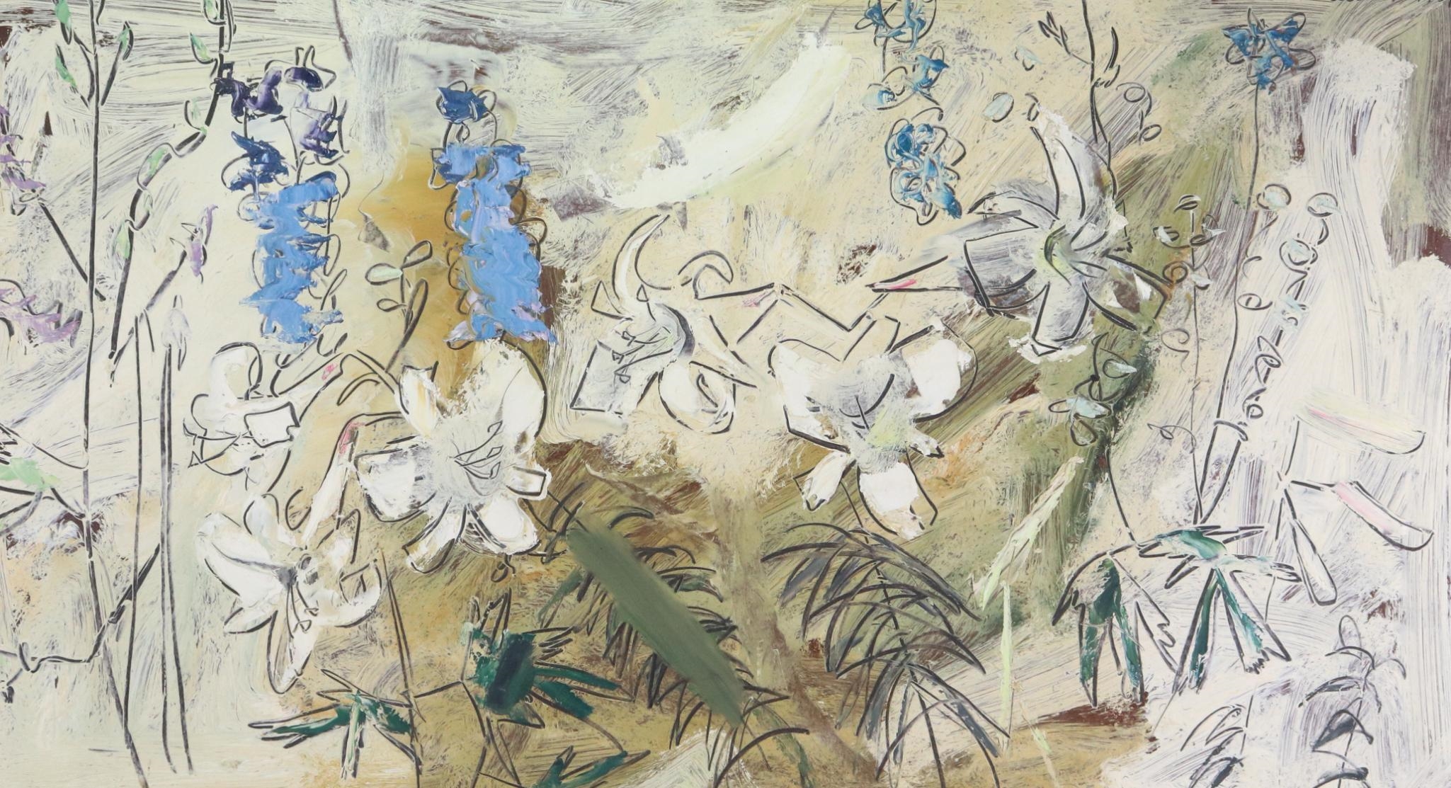 Sterling Boyd Strauser | Panoramic floral still life | MutualArt