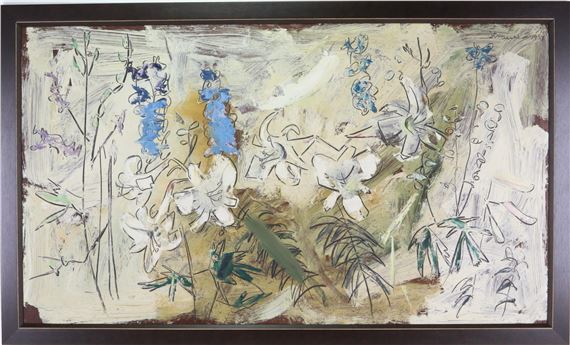 Sterling Boyd Strauser | Panoramic floral still life | MutualArt