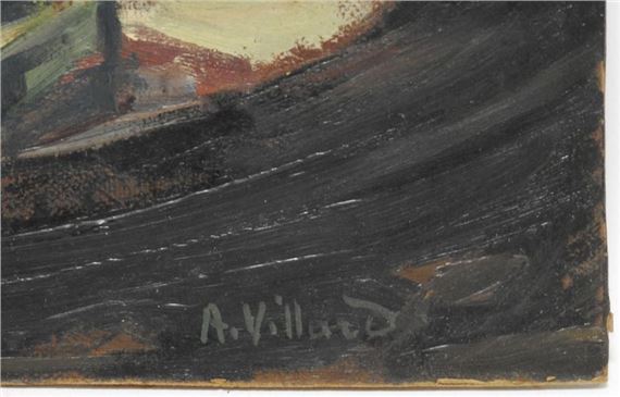 Antoine Villard | The bouquet of violets (1910) | MutualArt