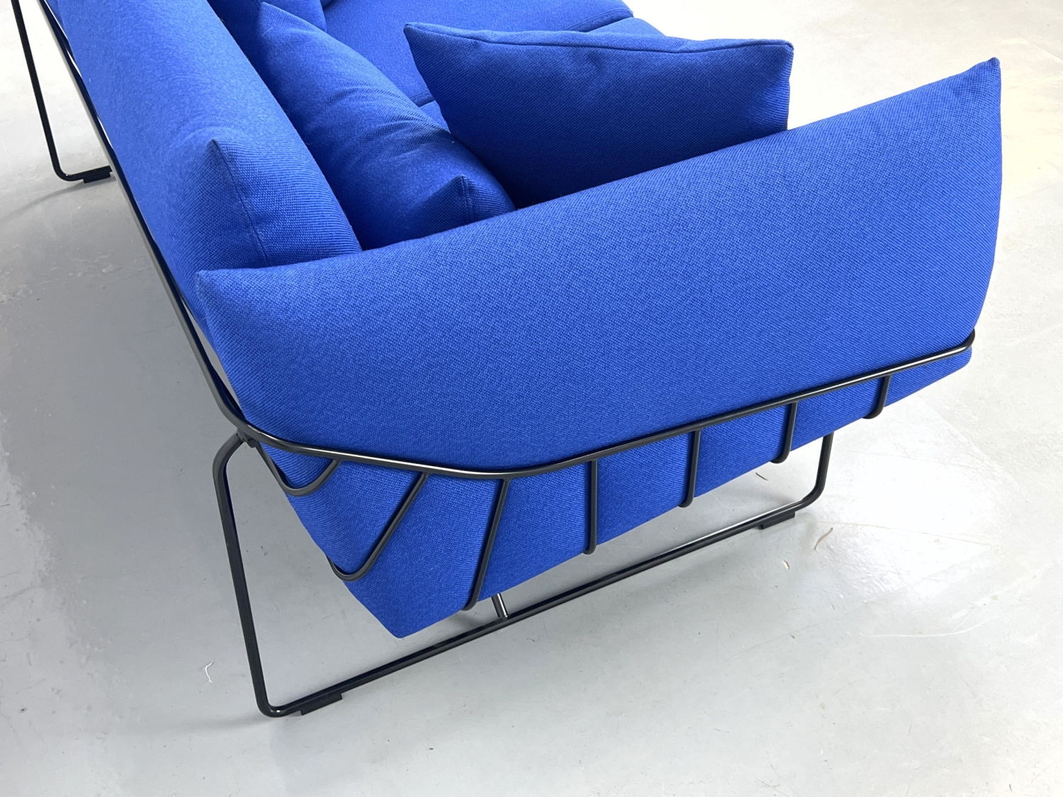 Sam Hecht | Herman Miller Wire frame Settee Sofa by Sam Hecht and Kim ...