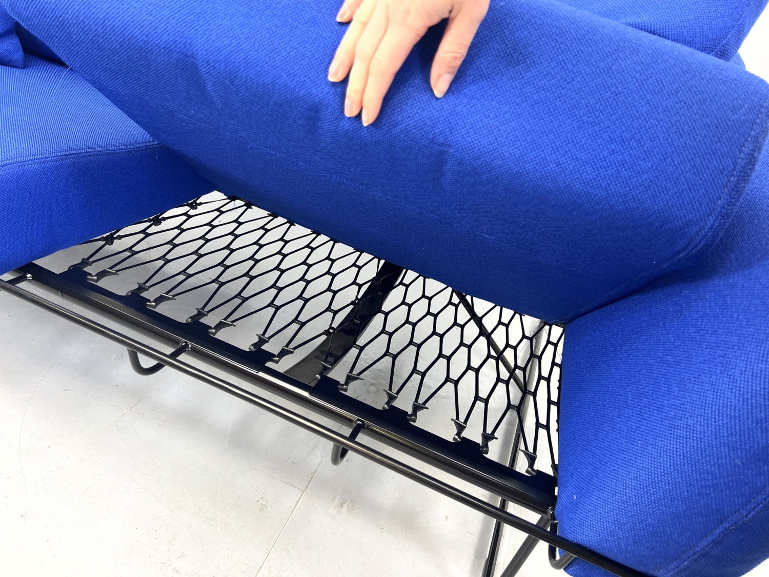 Sam Hecht | Herman Miller Wire frame Settee Sofa by Sam Hecht and Kim ...