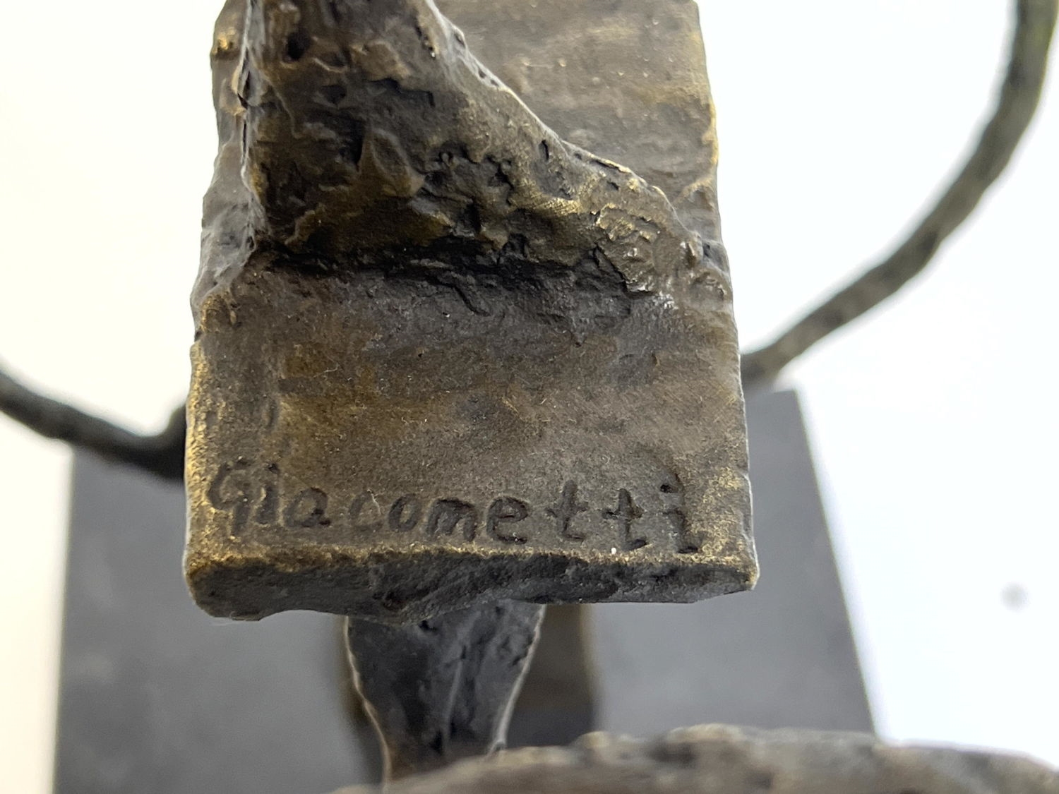 Alberto Giacometti | After Giacometti Sculpture on Granite Base | MutualArt