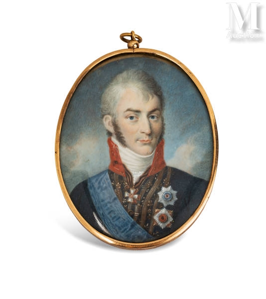 Russian School, 19th Century | Portrait du prince Nikolai Alexandrovich ...