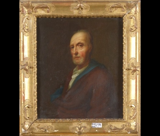 Balthasar Denner | Portrait de notable (1740) | MutualArt