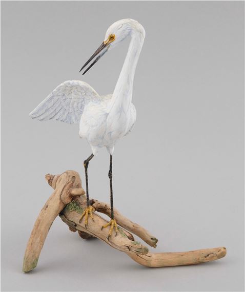 Frank J. Adamo | FRANK ADAMO CARVING OF A RIGHT WHALE | MutualArt