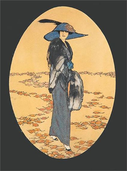 Francisco Javier Gosé | Dama a la moda de los años 20 | MutualArt