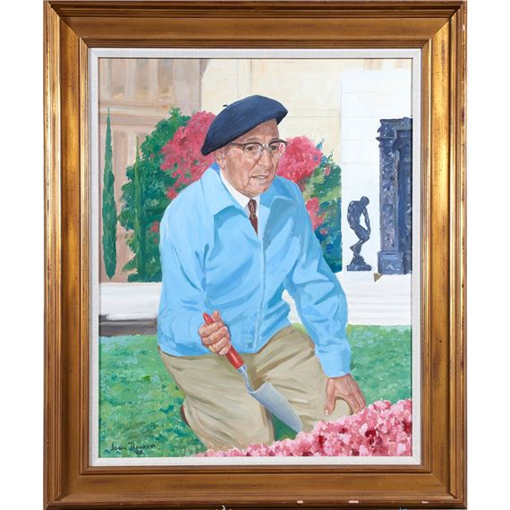 John Busch Bohrer | Portrait of a Gardener (1988) | MutualArt