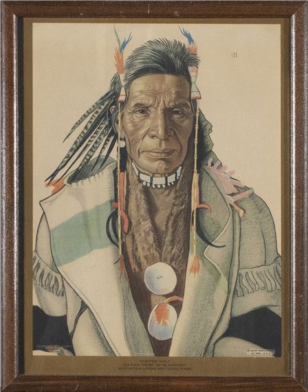 Winold Reiss | Native American Men | MutualArt