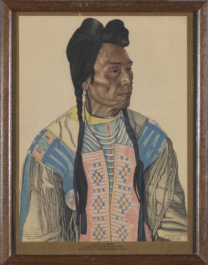 Winold Reiss | Native American Men | MutualArt