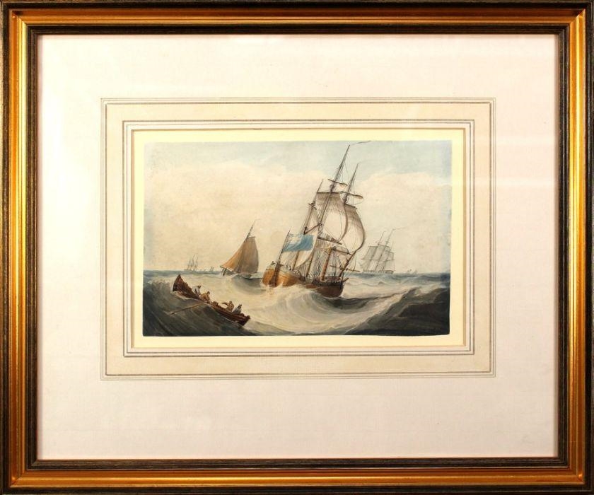 George Tobin | Attributed to Rear Admiral George Tobin (British 1768 ...