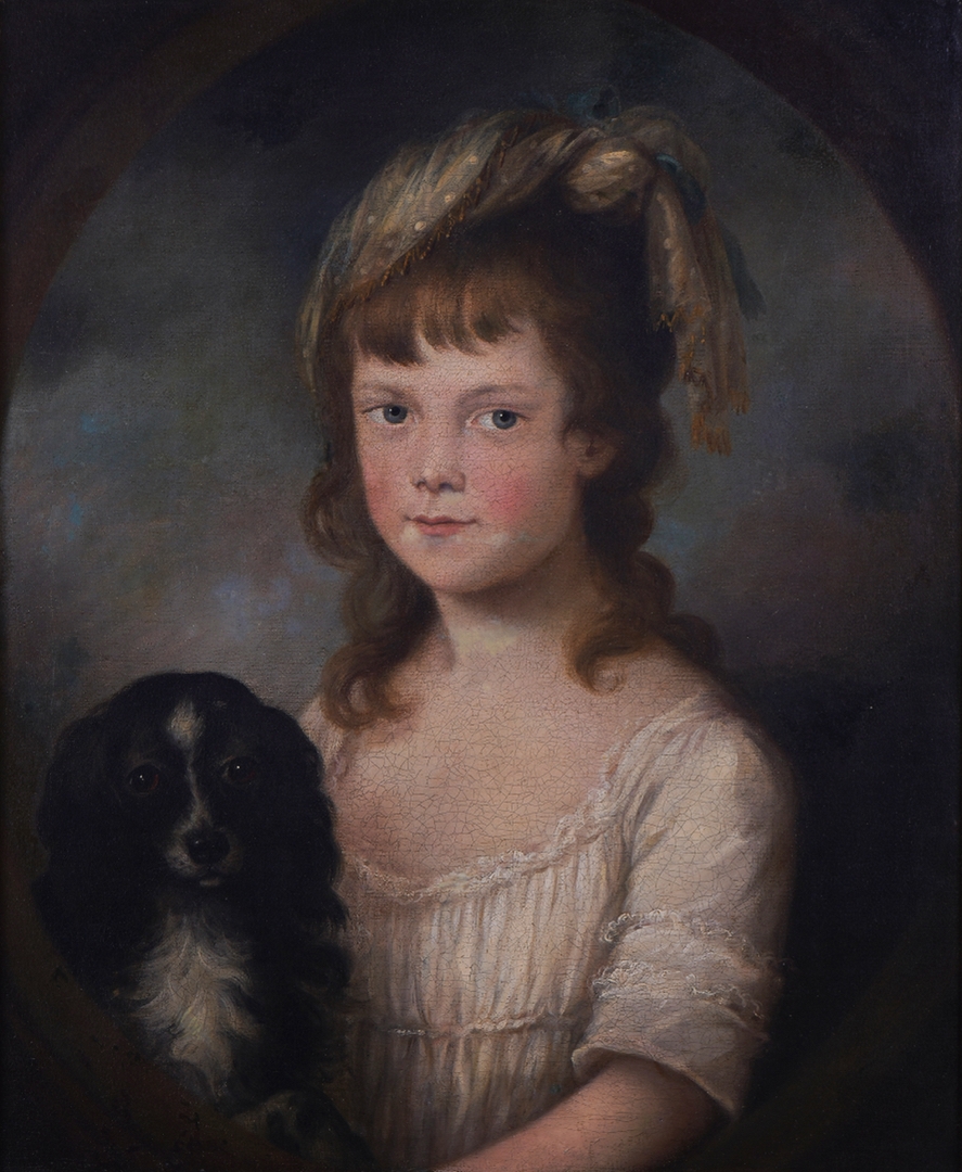 Sir Nathaniel Dance-Holland | Portrait of a girl, said to be Miss ...