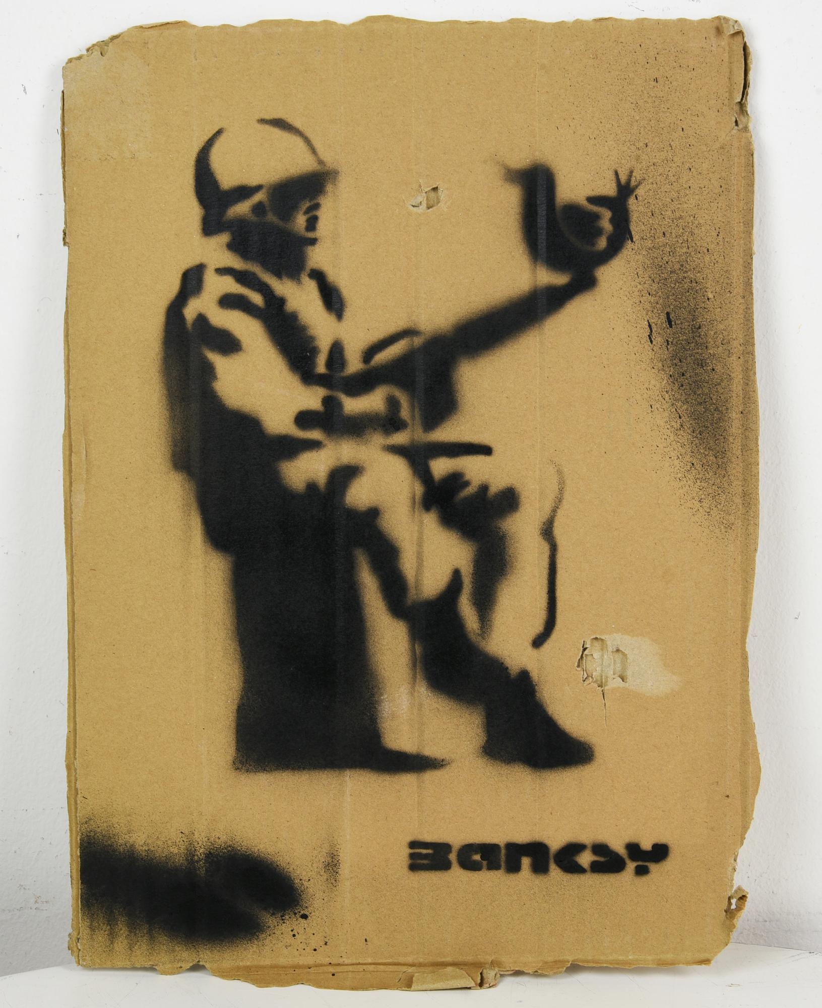 Banksy | SOLDIER OF PEACE (2015) | MutualArt