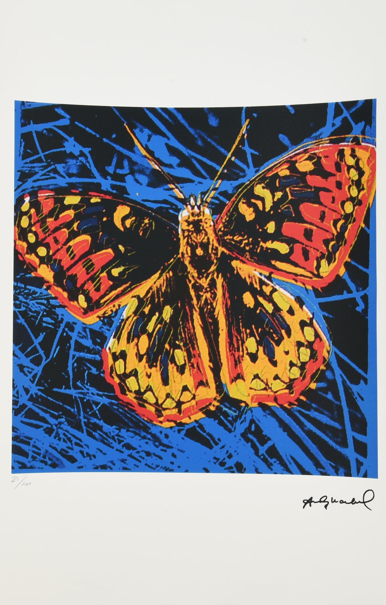 Andy Warhol | BUTTERFLY | MutualArt