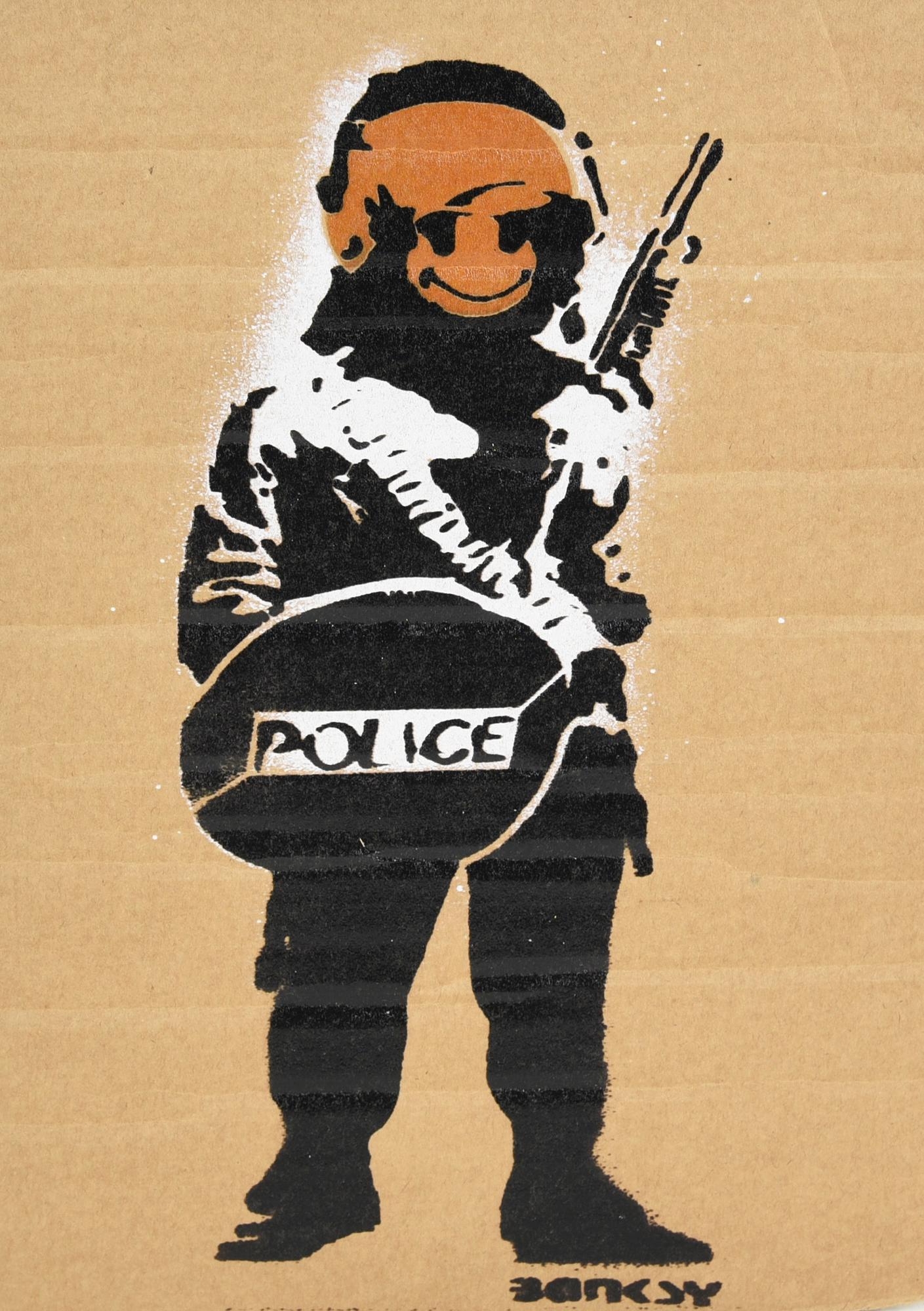 Banksy | SMILE COPPER (2015) | MutualArt