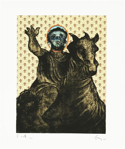 Enrico Baj | MARCUS ANNIUS VERUS AURELIUS ANTONINUS (1972) | MutualArt