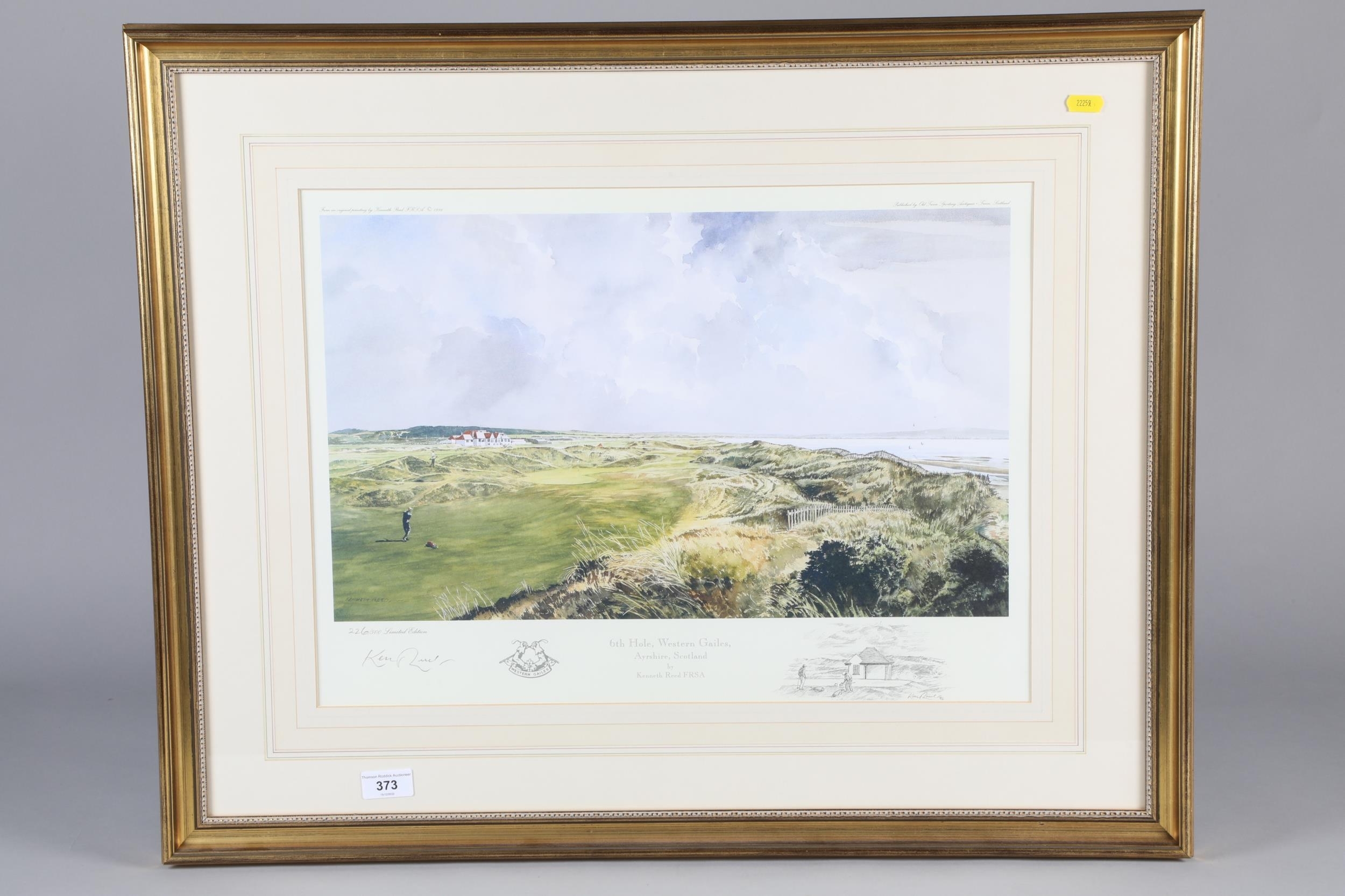 Kenneth Reed | 6th Hole Western Gailes | MutualArt