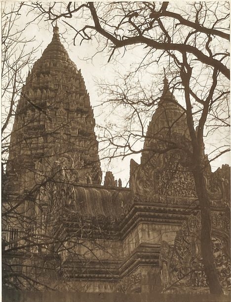 Roger M. Parry | - EXPOSITION COLONIALE Reconstitution du temple d ...