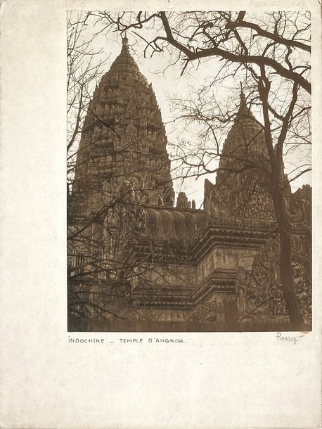 Roger M. Parry | - EXPOSITION COLONIALE Reconstitution du temple d ...