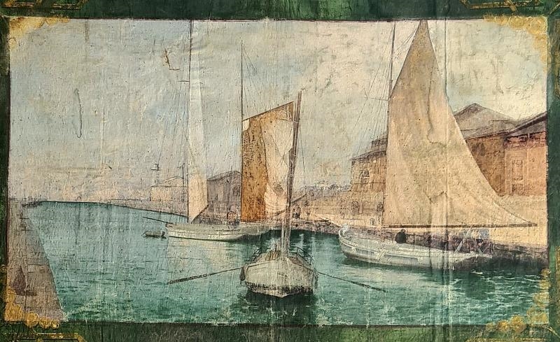 Lorenzo Viani | Il Canale di Viareggio (1905) | MutualArt