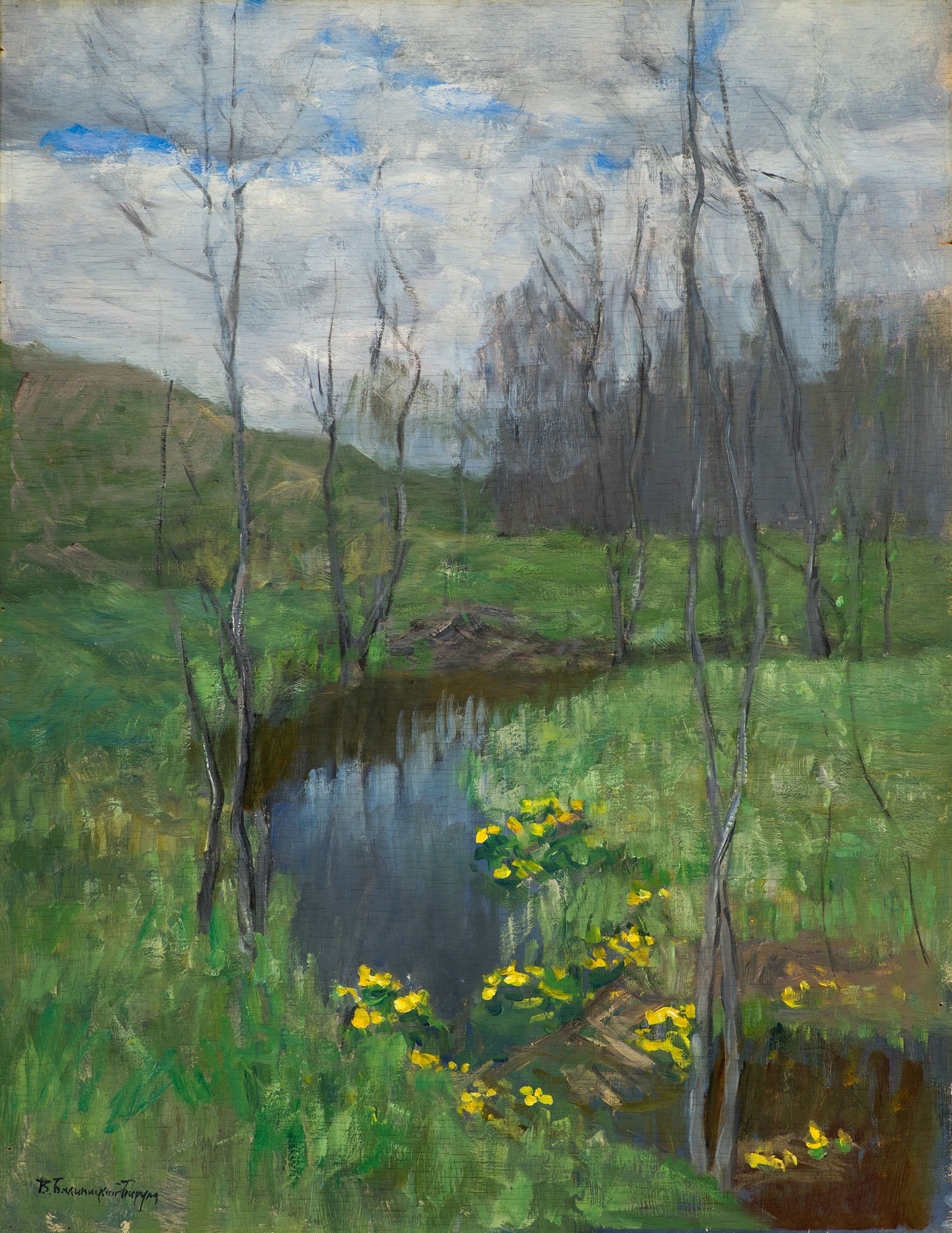 Vitol'd Byalynitsky-Birulya | Early spring | MutualArt