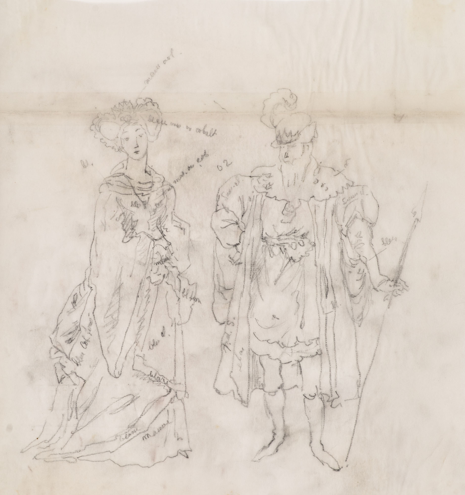 Alexandre Nikolaïevitch Benois | Costume design for the ballet by N.N ...