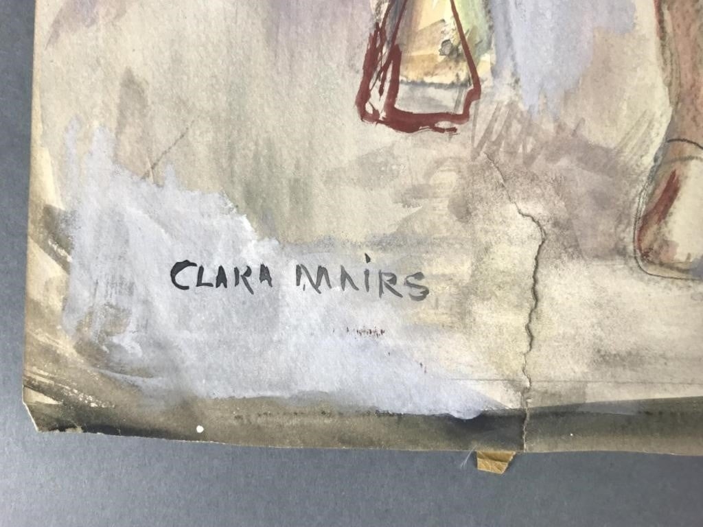 Clara Gardner Mairs | Seated Figure. | MutualArt