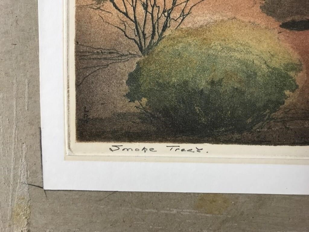 Leon Rene Pescheret | Smoke Trees. | MutualArt