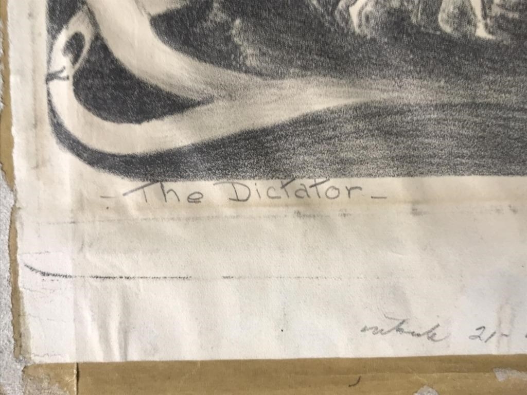 Richard Lindsey | The Dictator (1940) | MutualArt