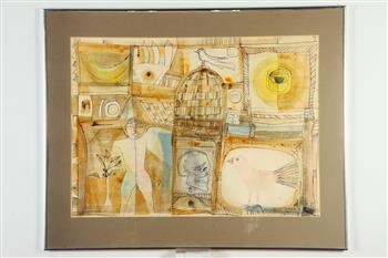 Badri Narayan | The Scholar, circa 1965, (Circa 1965) | MutualArt